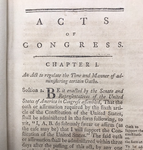 The First Congress (1789-1791) – Madison breathes life into the ...