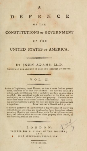 MASSACHUSETTS CONSTITUTION OF 1780 – BLUEPRINT FOR U.S. CONSTITUTION ...
