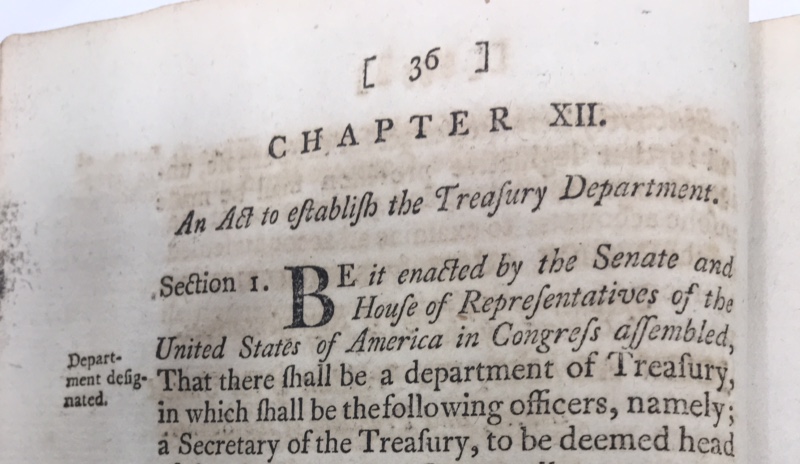 The First Congress (1789-1791) – Madison breathes life into the ...