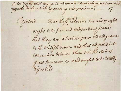 Declaration of Independence – Statutes and Stories