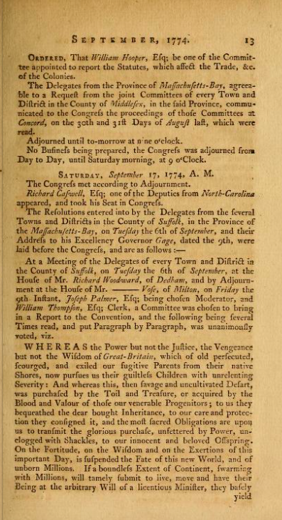 Suffolk Resolves – Statutes and Stories