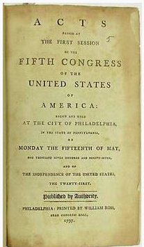 ALIEN & SEDITION ACTS, 1798 – Statutes and Stories