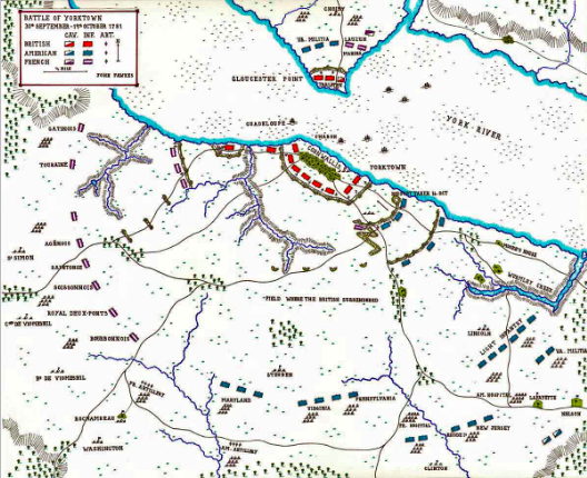 How the Battle of Yorktown was bankrolled by Spain & France – Statutes ...