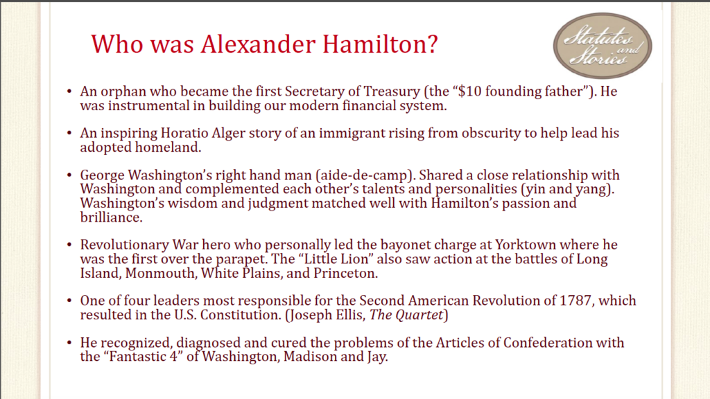 Alexander Hamilton’s extraordinary legal legacy – Statutes and Stories