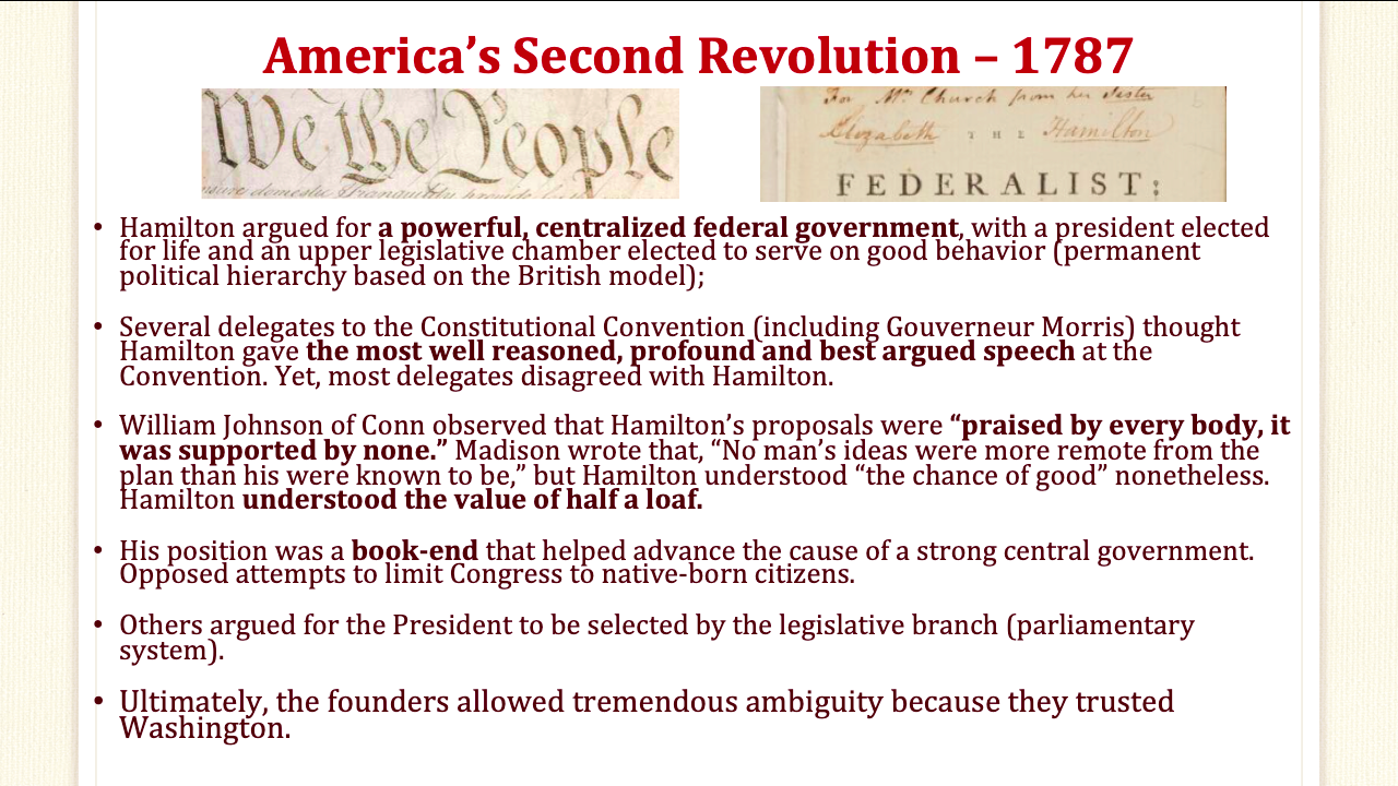 Hamilton’s Legacy in 2020 – Statutes and Stories