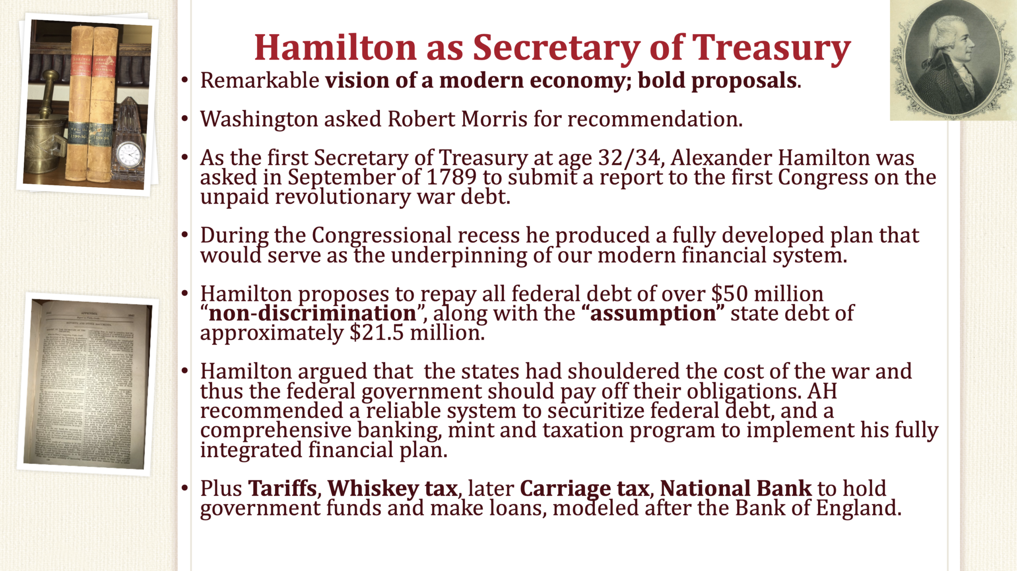 HAMILTON MUSICAL POWERPOINT – Statutes and Stories