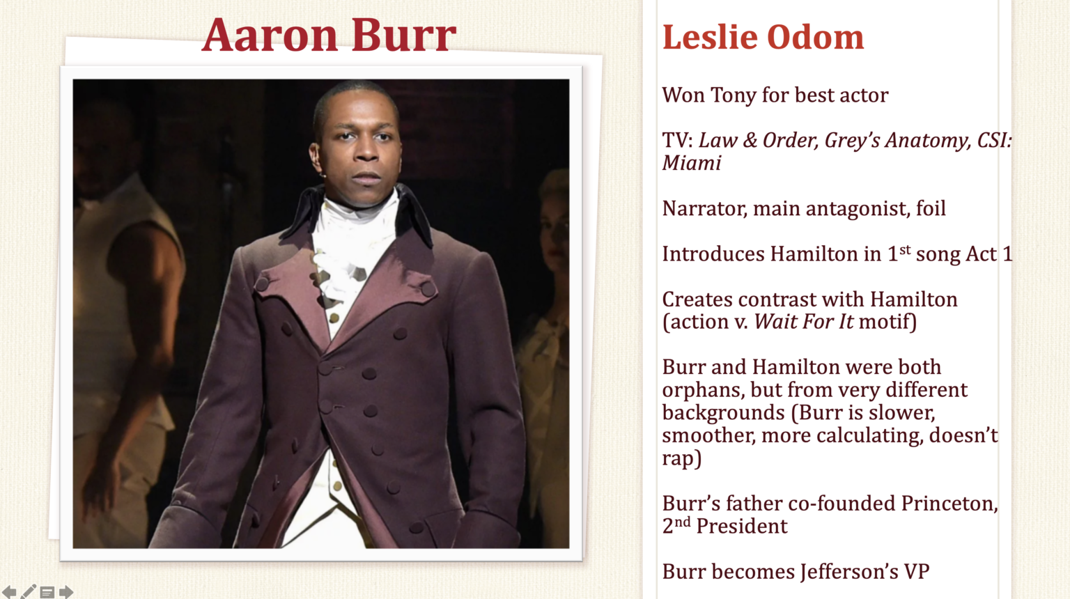 HAMILTON MUSICAL POWERPOINT – Statutes and Stories