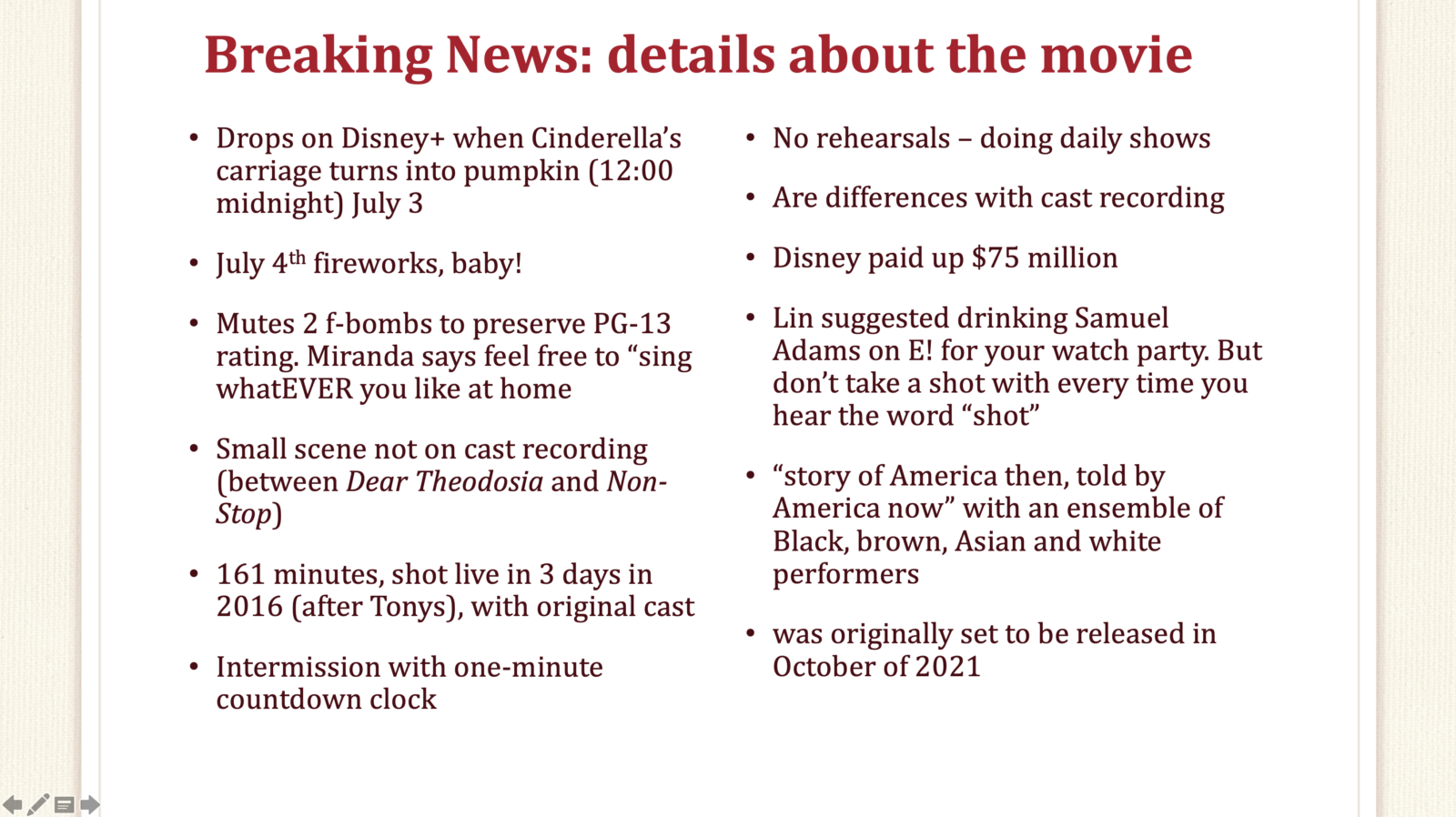 HAMILTON MUSICAL POWERPOINT – Statutes and Stories