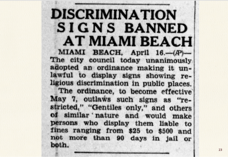 Miami Beach’s History-Making Anti-Discriminatory Sign Ordinance ...
