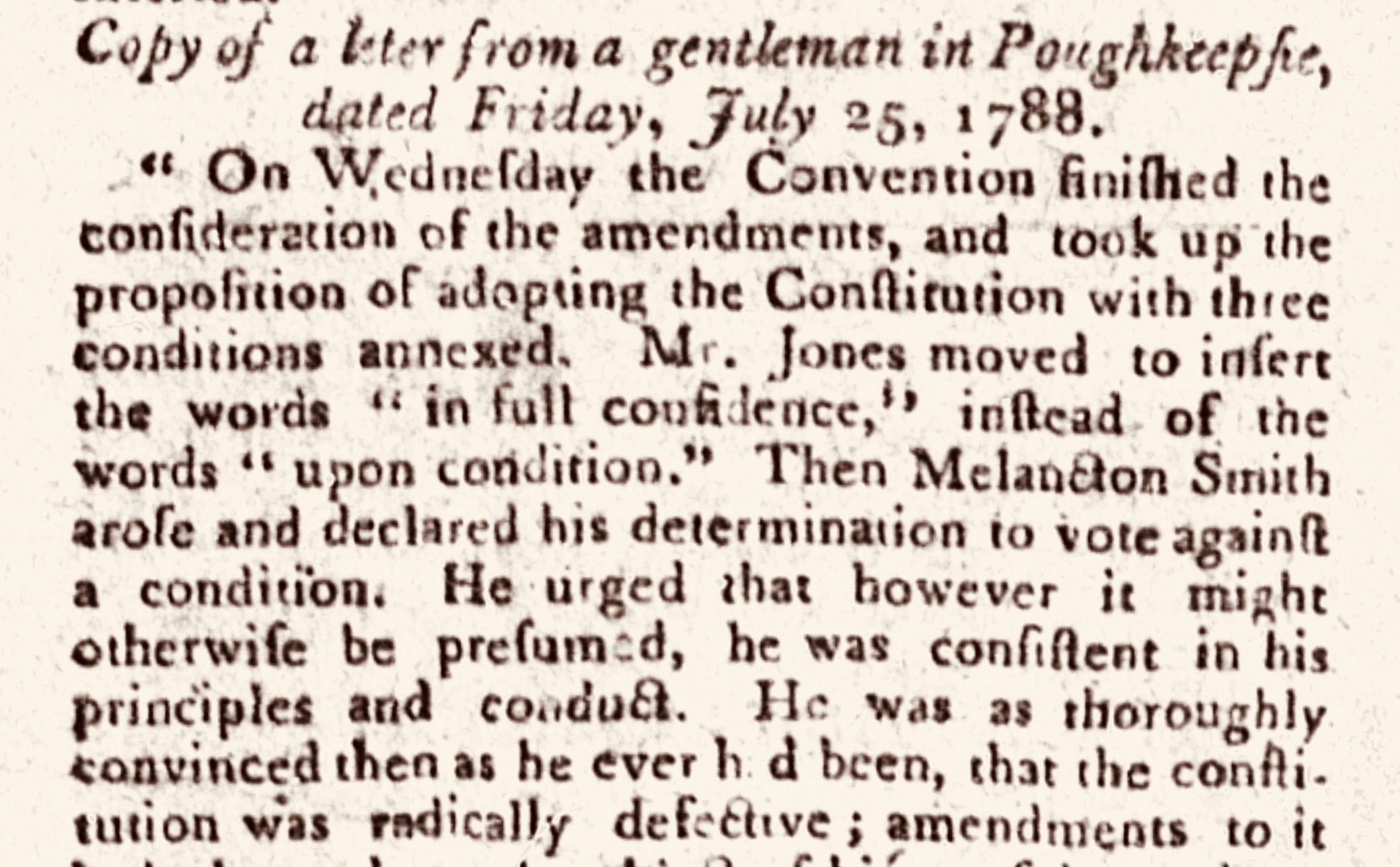 Breaking news: Melancton Smith’s speech discovered in Albany – Statutes ...